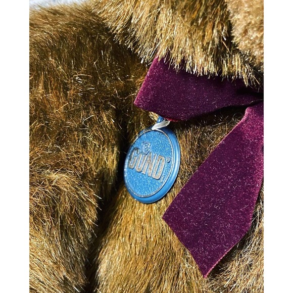 Gund | Toys | Vintage 983 Gund Collectors Classic Brown Bear Plush ...